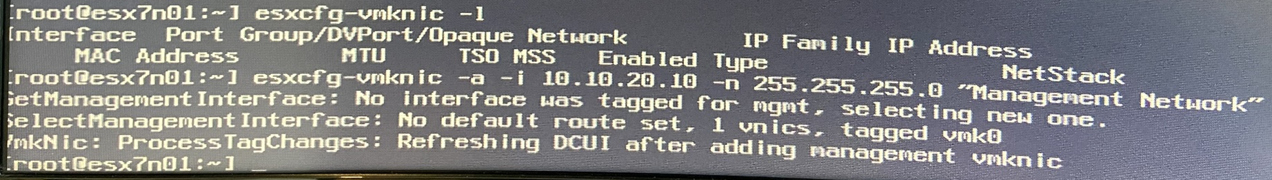 Restore ESXi network connectivity after you lost (or in my case deleted ...