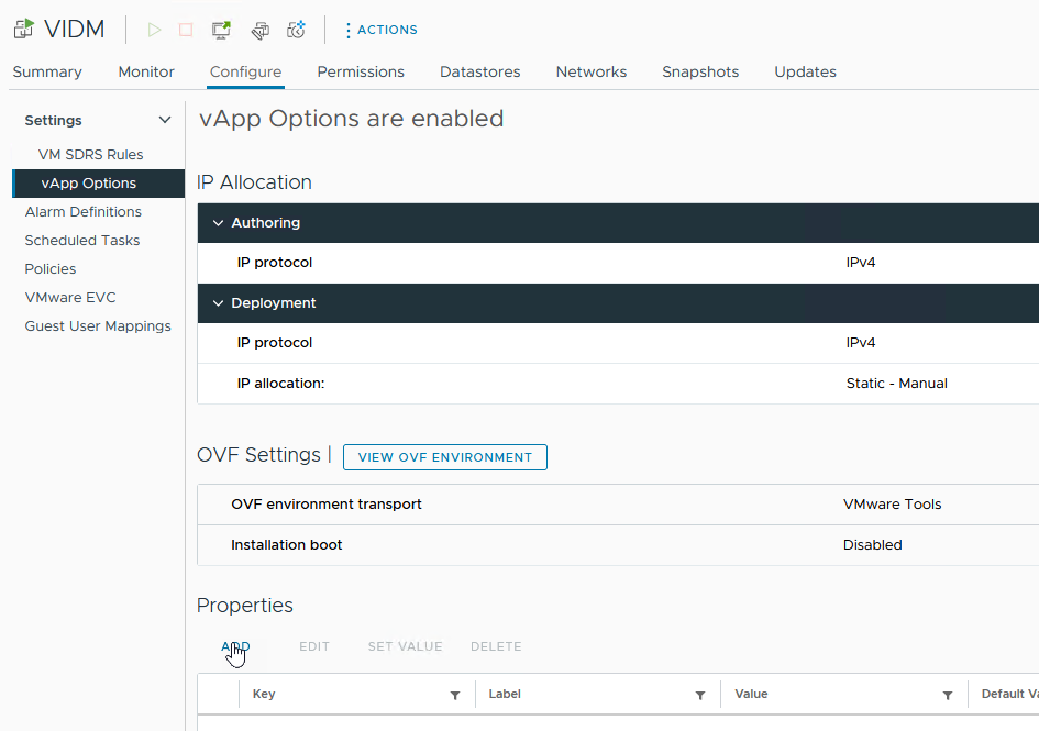 vIDM upgrade fails on precheck OVFENV – Kristof's virtual life